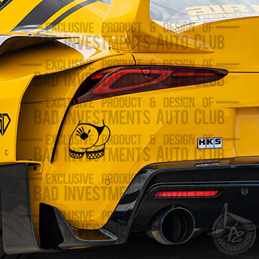 Adult Sticker Butt Sticker Windshield Decal Lewd Sticker - Etsy