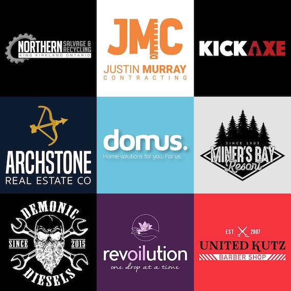 Custom Logo Design Professional Logos Brand Image Business - Etsy