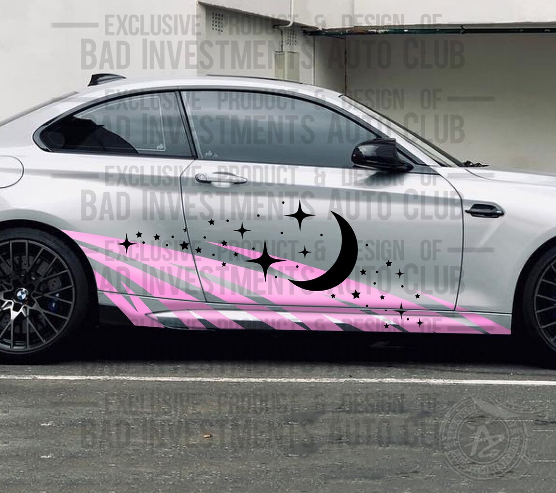 X2 Cosmic Livery Car Decal Side Graphics Car Wrap Graphics - Etsy