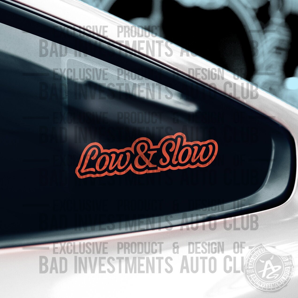 Low Slow Decal Slow Car Club JDM Sticker Car Guy Gift Side - Etsy Canada