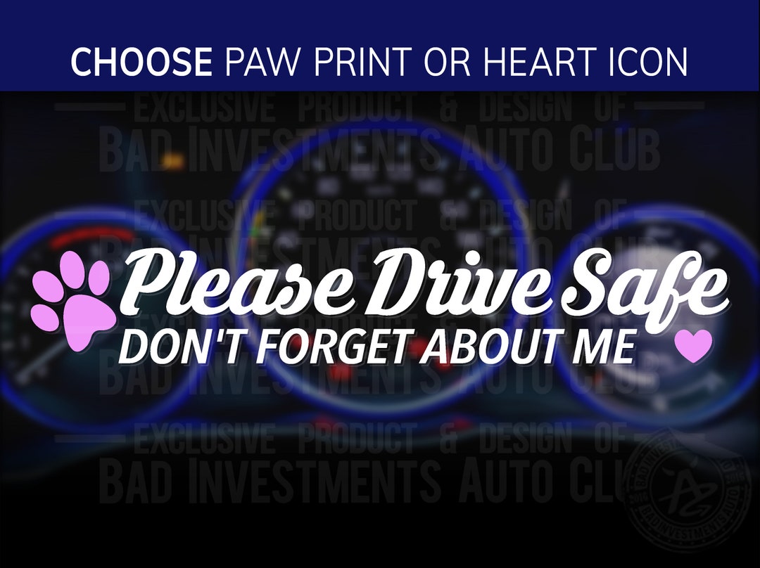 Drive Safe, JDM Stickers, Girlfriend Gift, Visor Sticker, Vinyl Decal ...