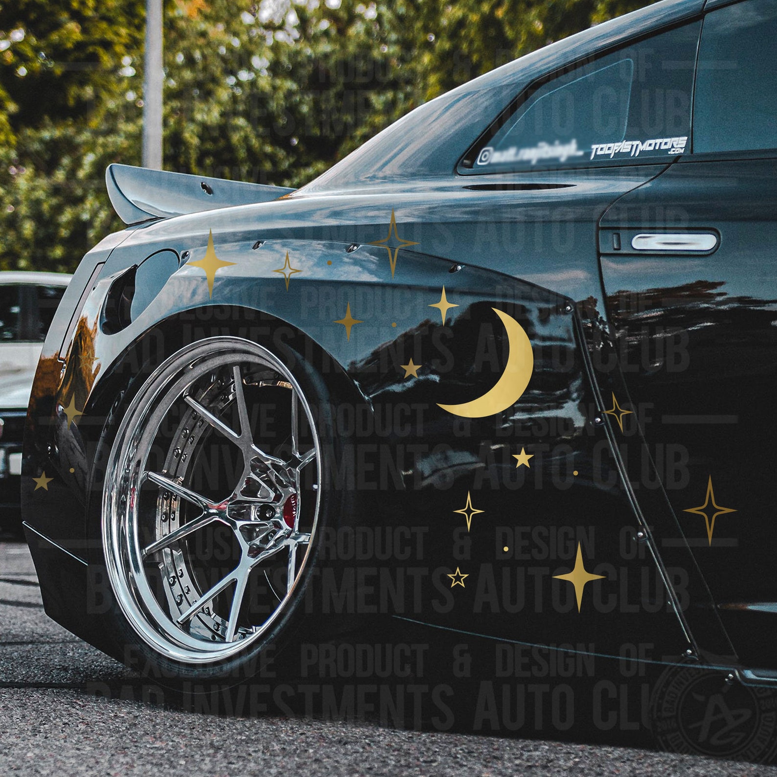 Cosmic Moon Stars Sticker Bundle, Vinyl Decal Sticker, Sticker Pack Car ...
