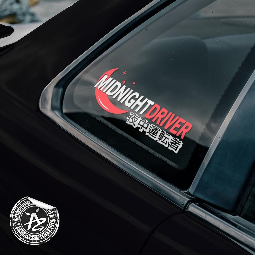 Midnight Driver Moon Cosmic, JDM Girl, Car Accessories, Car Shop, Car ...