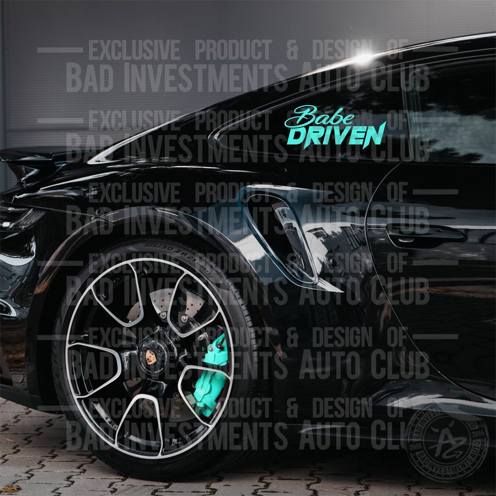 Babe Driven Decal JDM Stickers Car Girl Sticker Stickers - Etsy