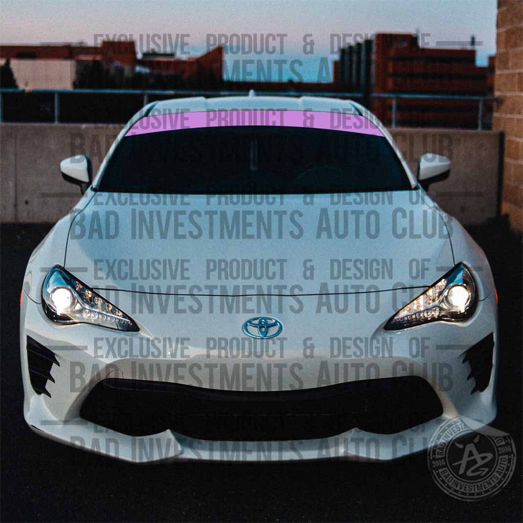 Custom Banner Windshield Decal Custom Window Decals Car - Etsy