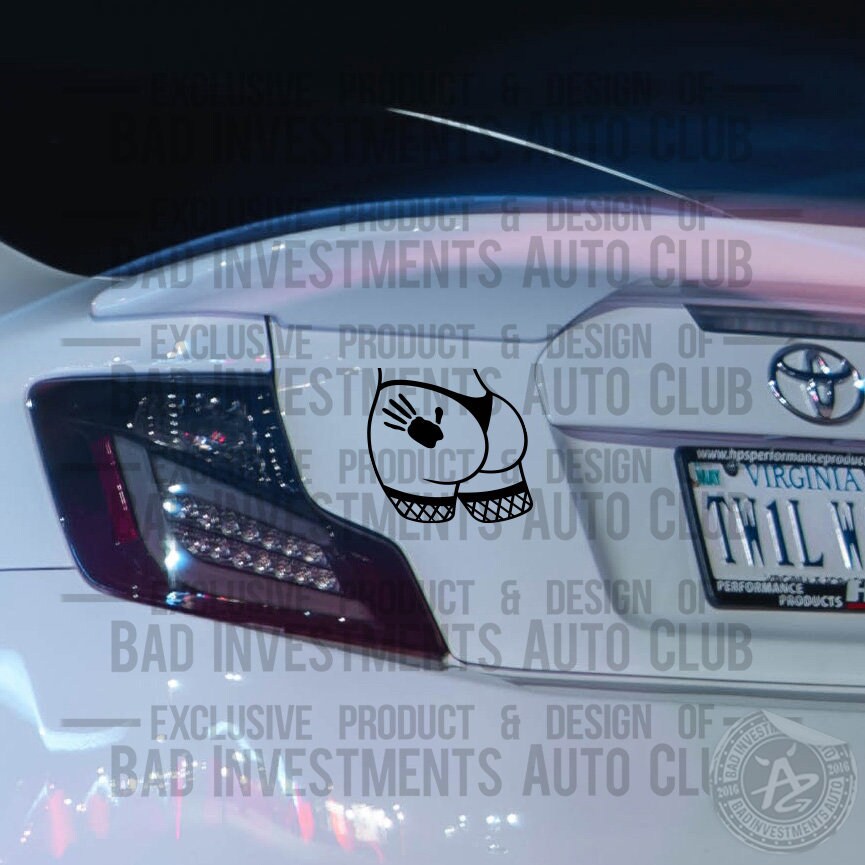 Adult Sticker Butt Sticker Windshield Decal Lewd Sticker - Etsy