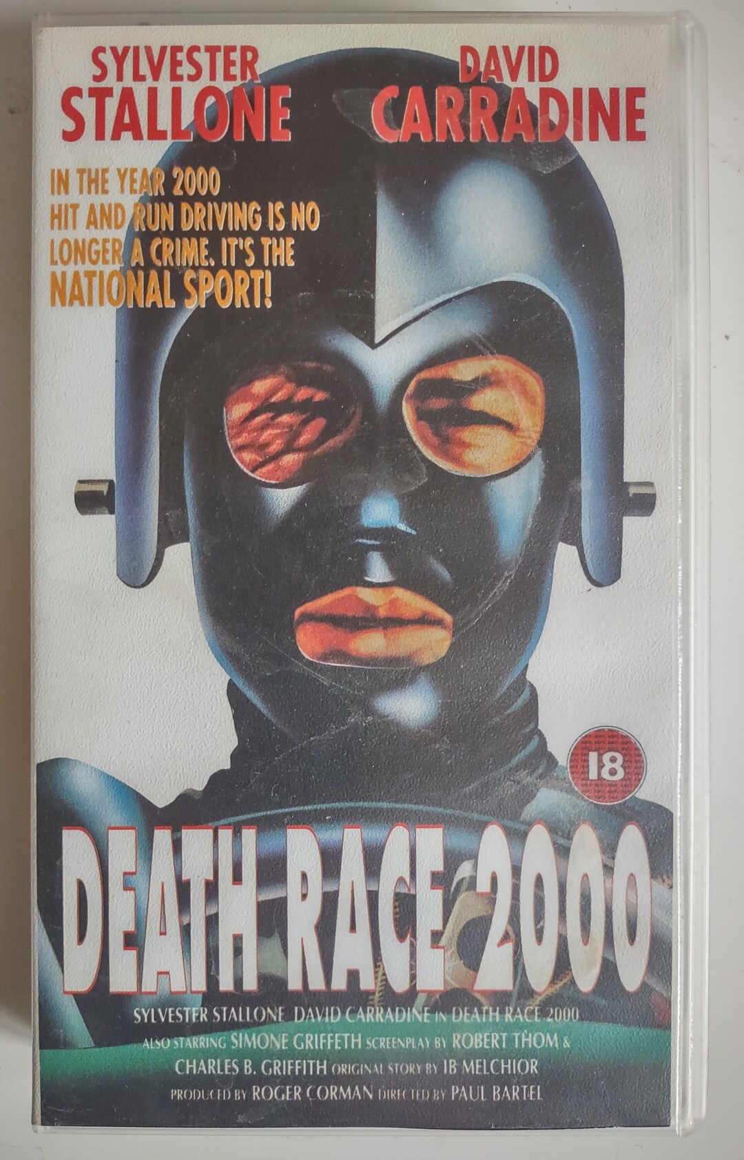 VHS Death Race 2000 Movie Ft. Silvester Stallone - Etsy