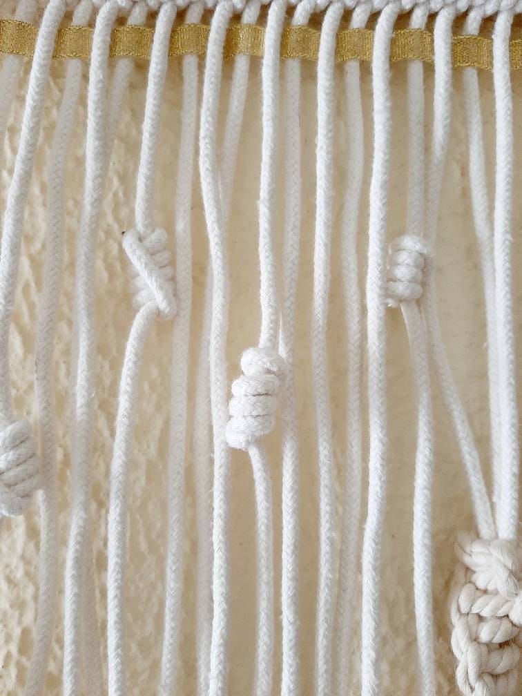 Macrame Wall Art . Wall Art With Fiber Decor Zen Decoration | Etsy
