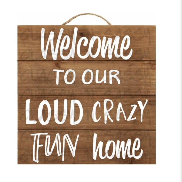 Our House is Lived in Sign - Etsy