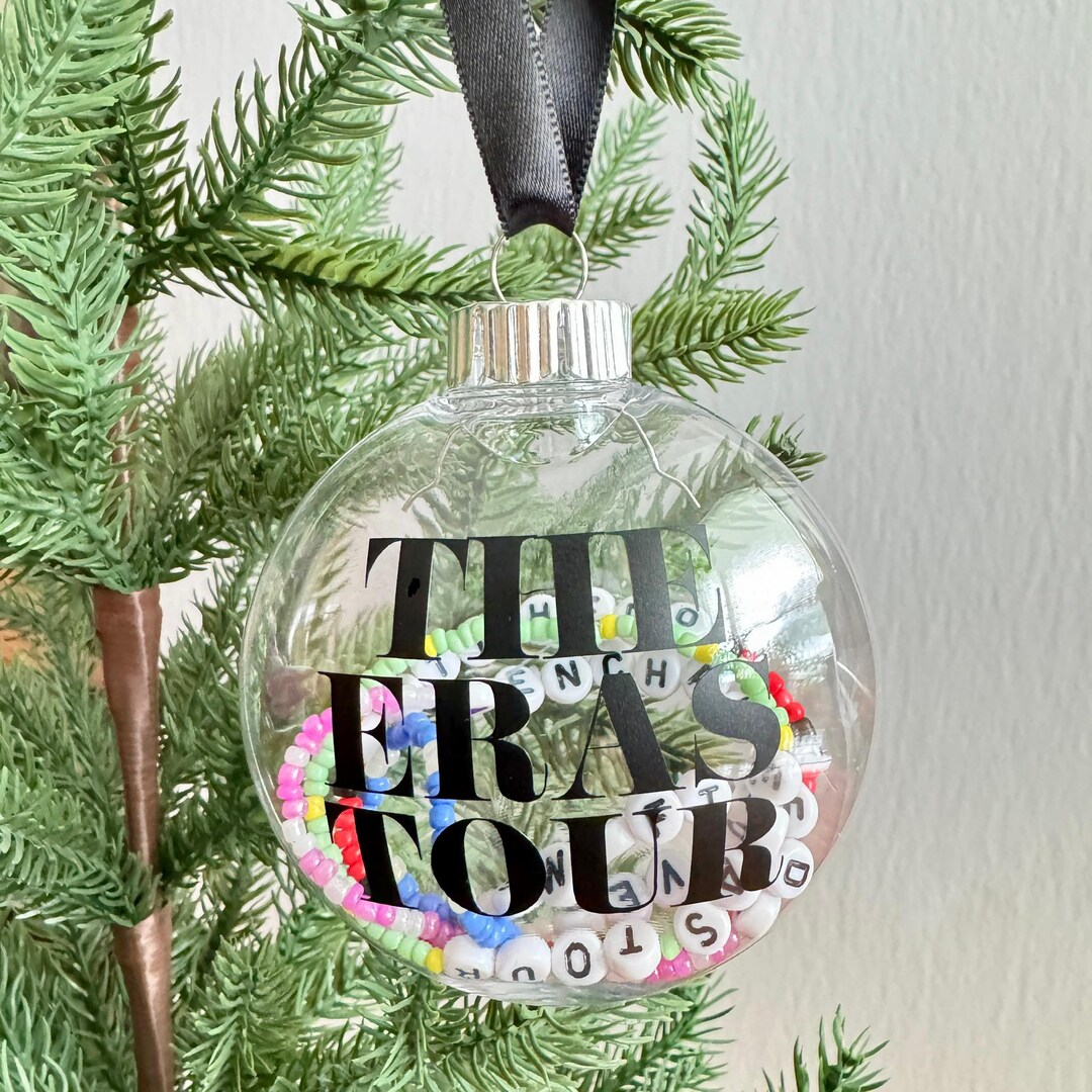 The Eras Tour Ornament | Fillable Ornament | Memory Ornament | Taylor ...
