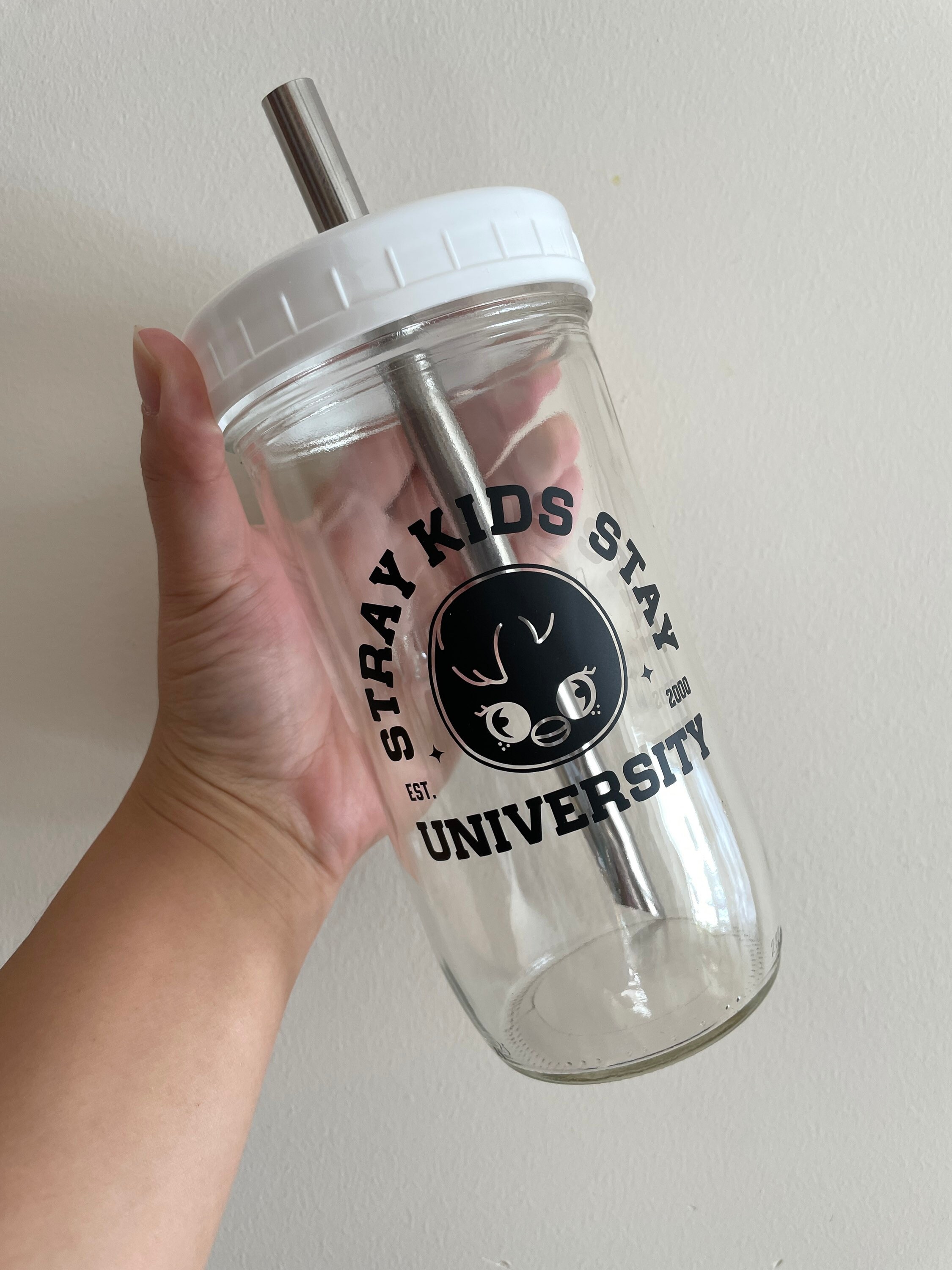 Stray Kids Skzoo Reusable Bubble Tea Cup Boba Tea/smoothie - Etsy