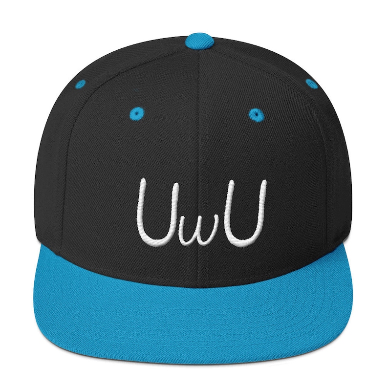 Uwu Snapback Hat - Etsy