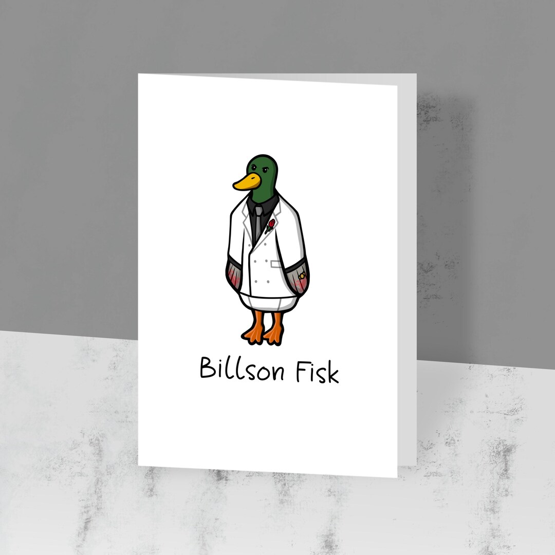 Billson Fisk | Daredevil Inspired Greeting Card, Birthday Card, Gift ...