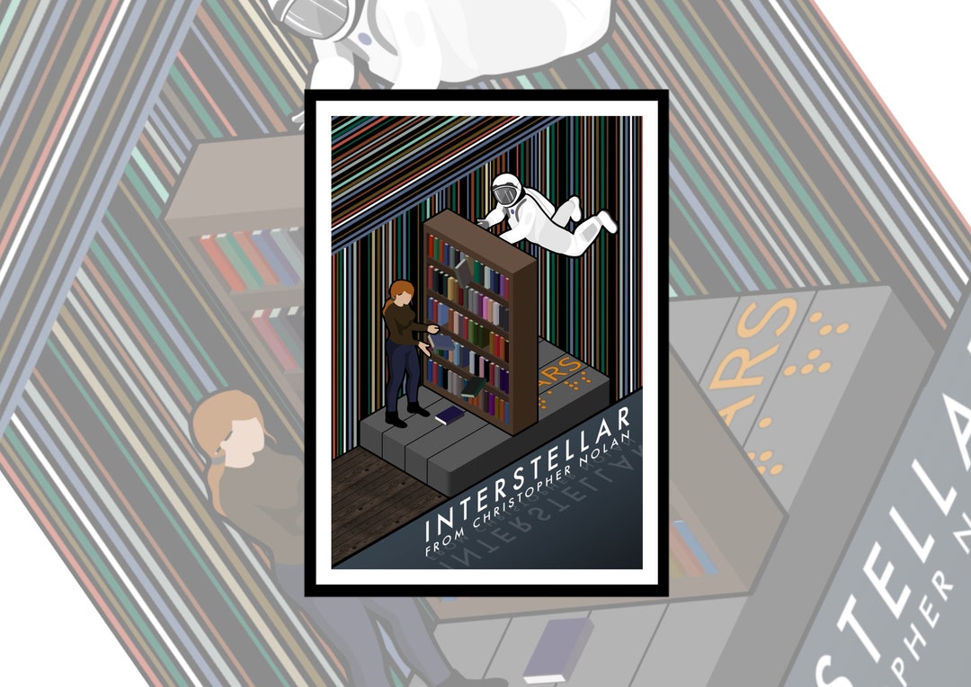 Interstellar 2014 Inspired Minimalist Movie Print | Alternative TV ...