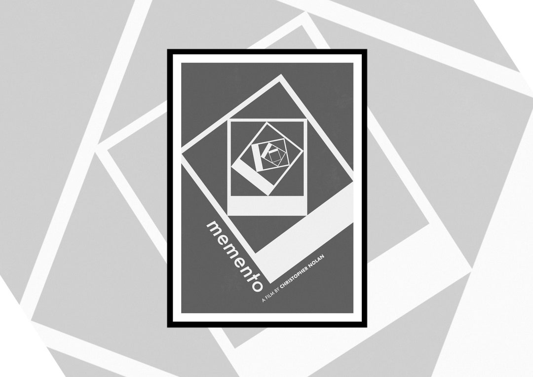 Memento 2000 Inspired Minimalist Print, Alternative Movie Poster ...