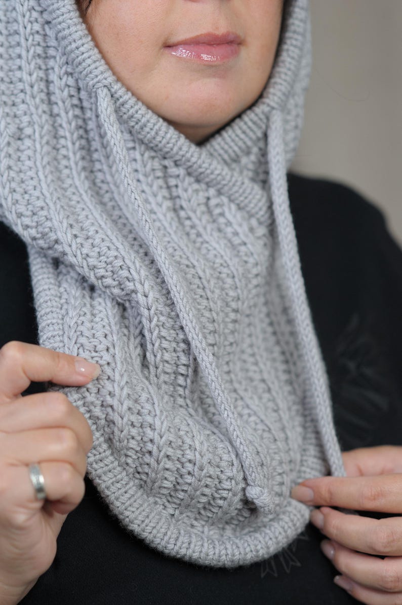 Woolen Hood-balaclava With Magnetic Fasteners - Etsy
