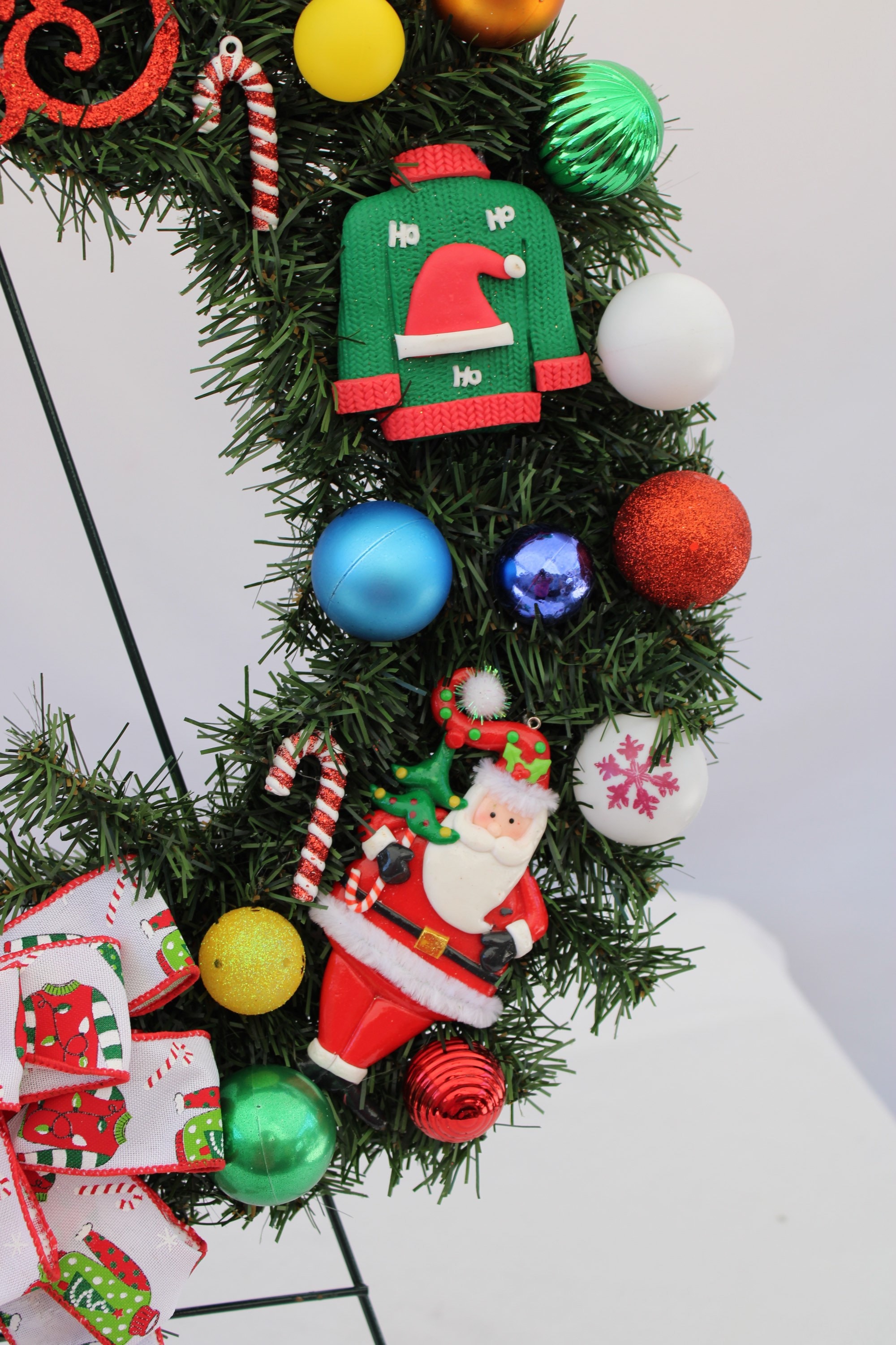 18 Ugly Sweater Themed Cemetery Christmas Wreath Gravesite - Etsy