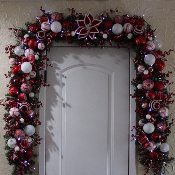 Christmas Door Garland - Etsy