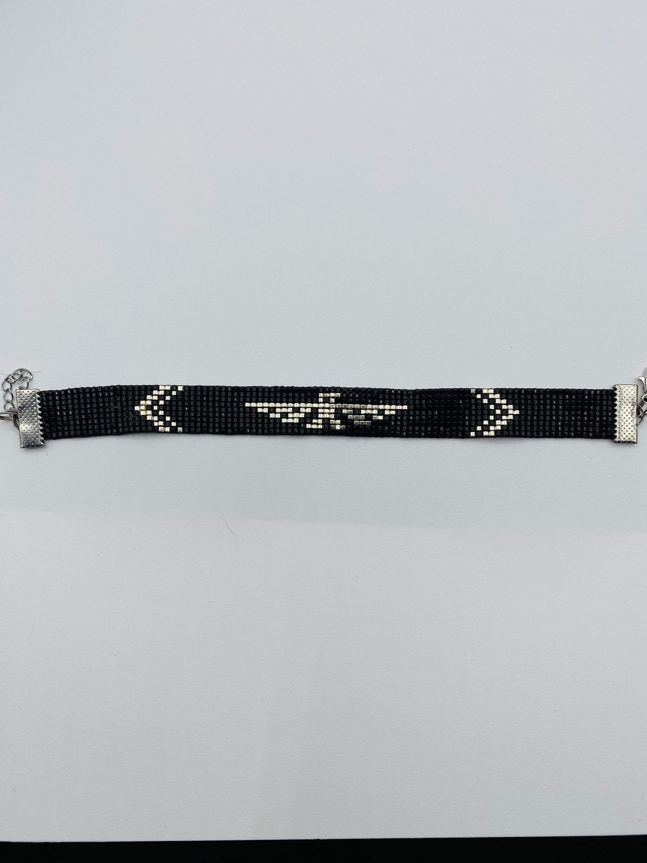 Native American Thunderbird Black and Silver Bracelet - Etsy