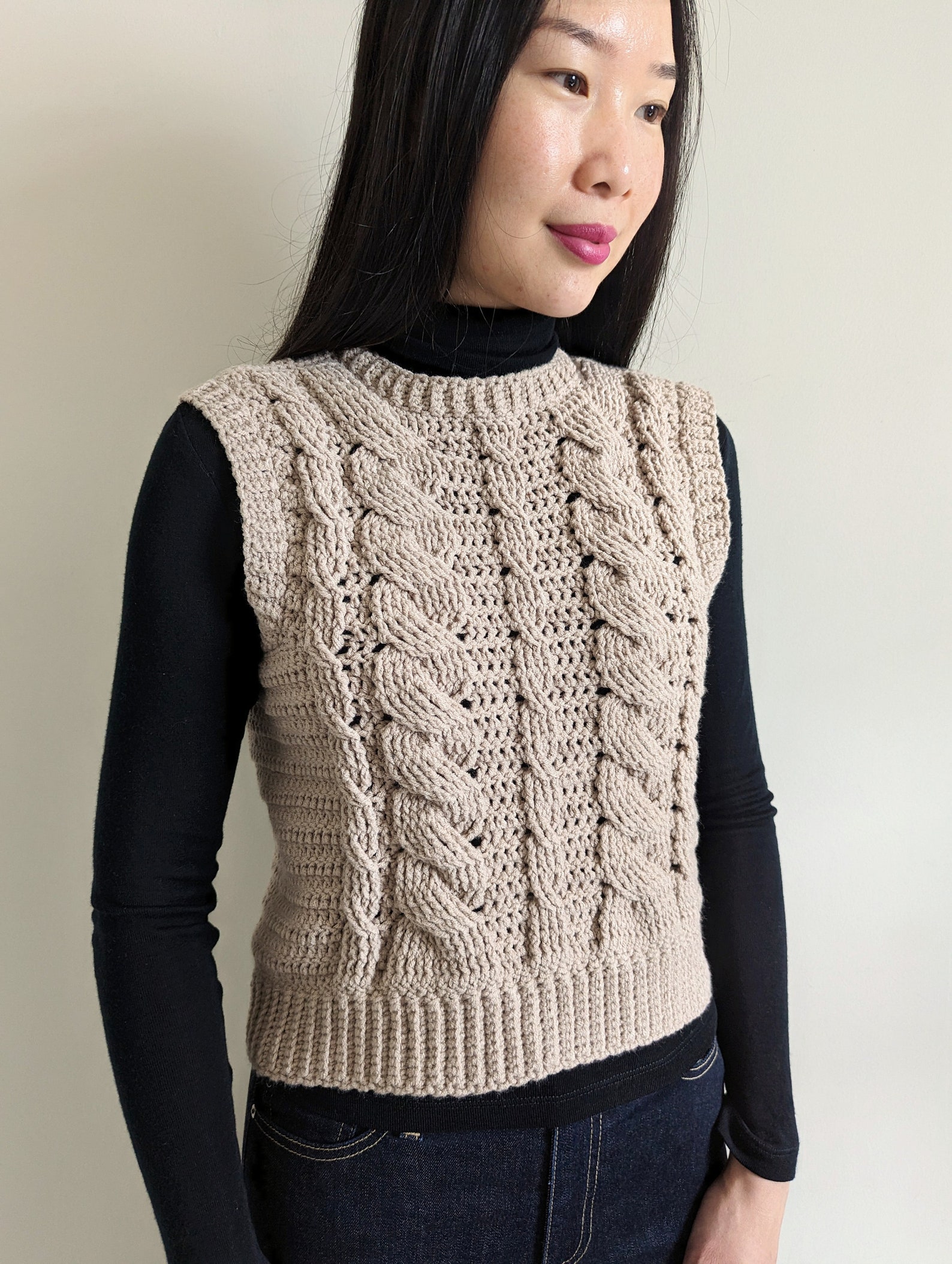 Crochet Pattern Unicable Vest - Etsy