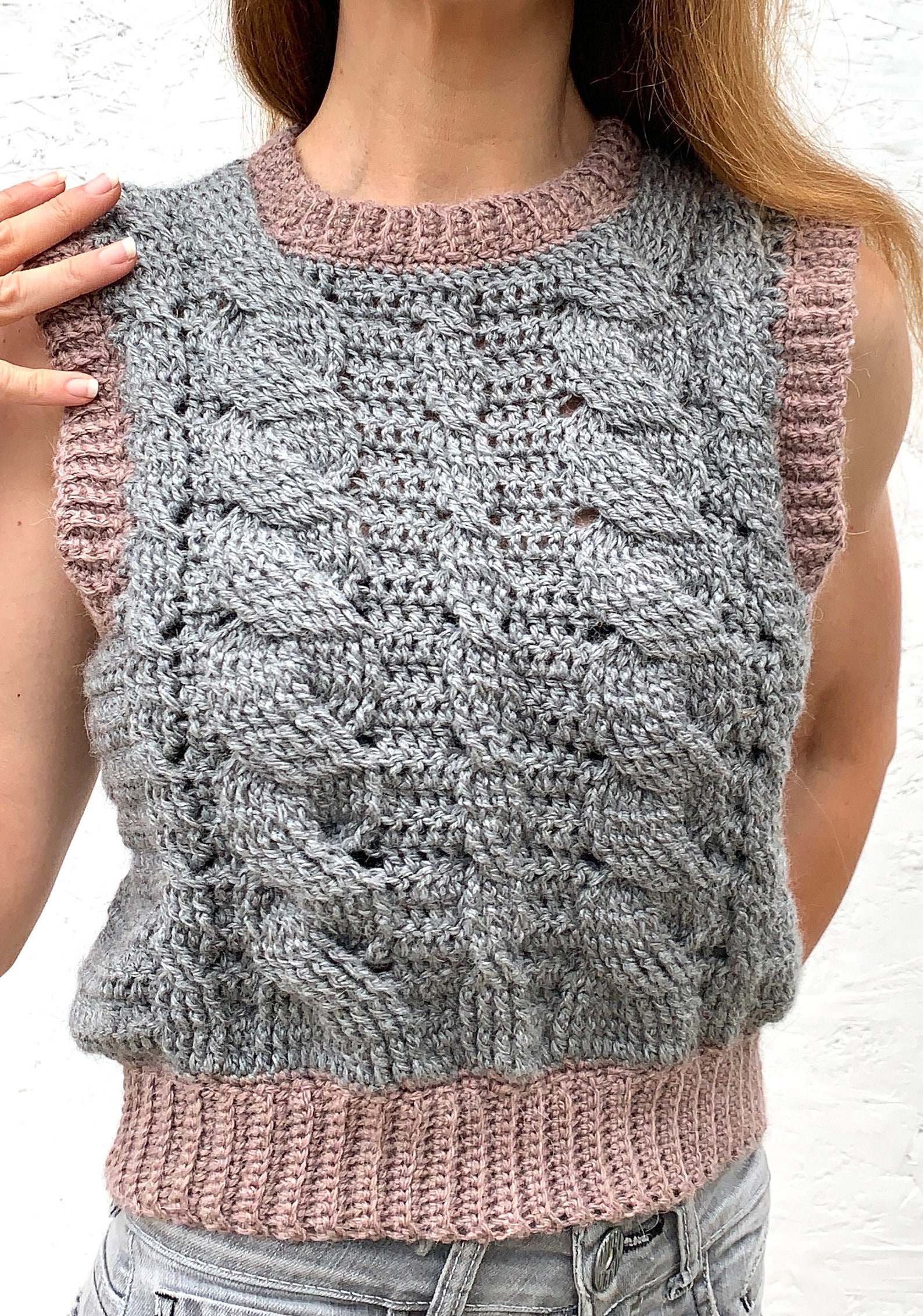 Crochet Pattern Unicable Vest - Etsy
