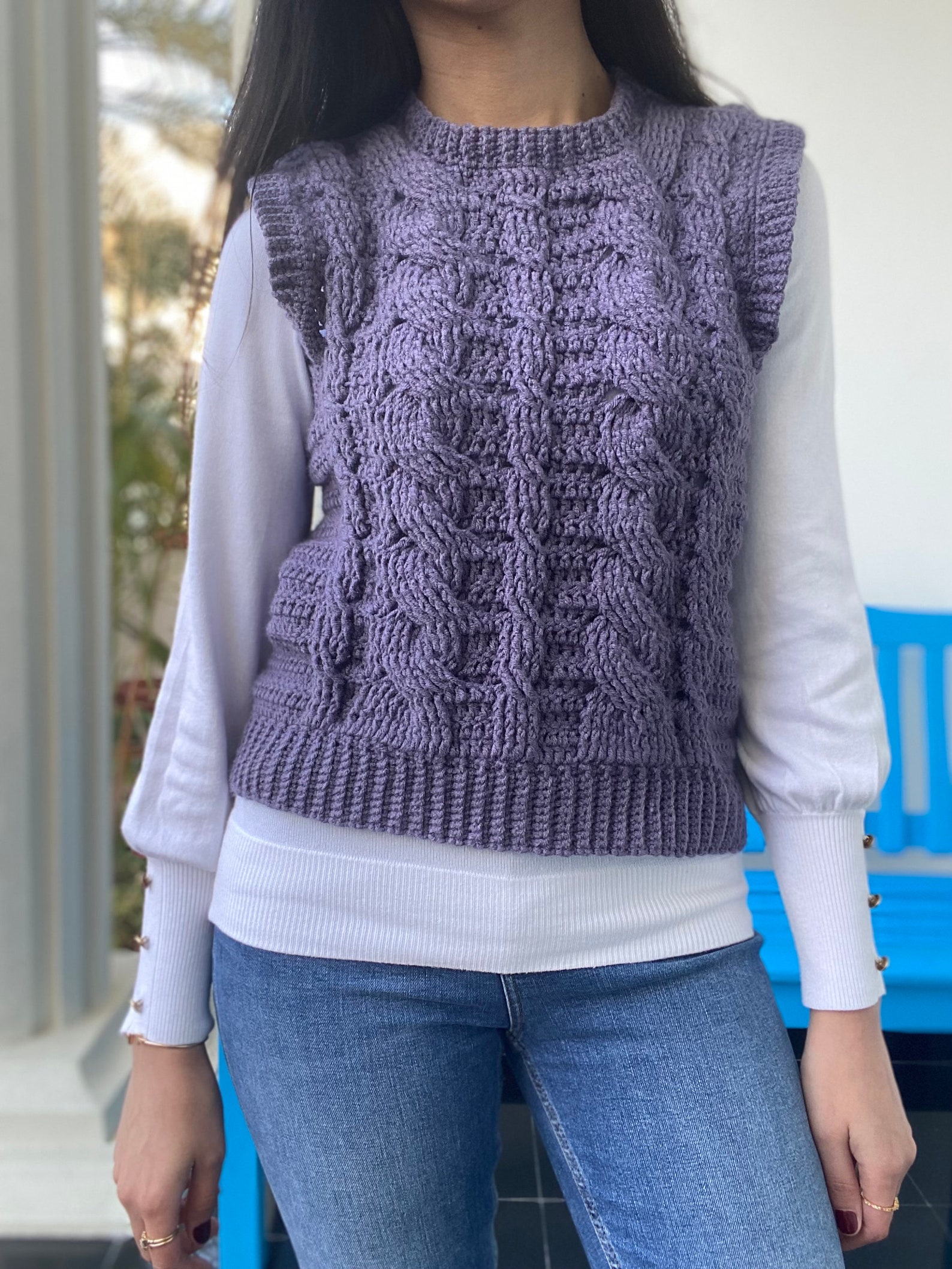 Crochet Pattern Unicable Vest - Etsy