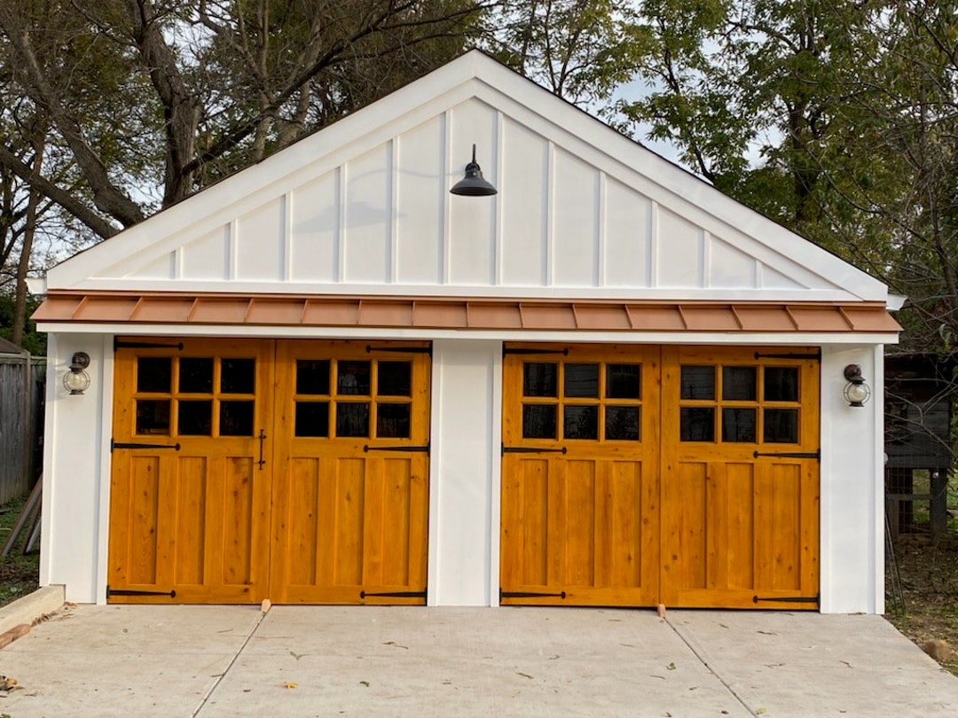 8x7 Craftsman Swinging Carriage Doors - Etsy