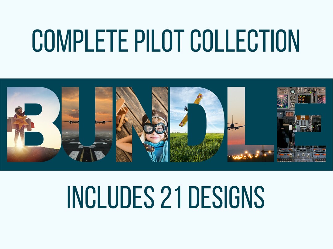 Pilot Bundle Complete Collection 21 Original Designs - Digital Download ...