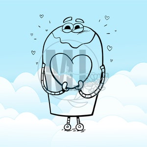 Storybots Svg Coloring - Etsy