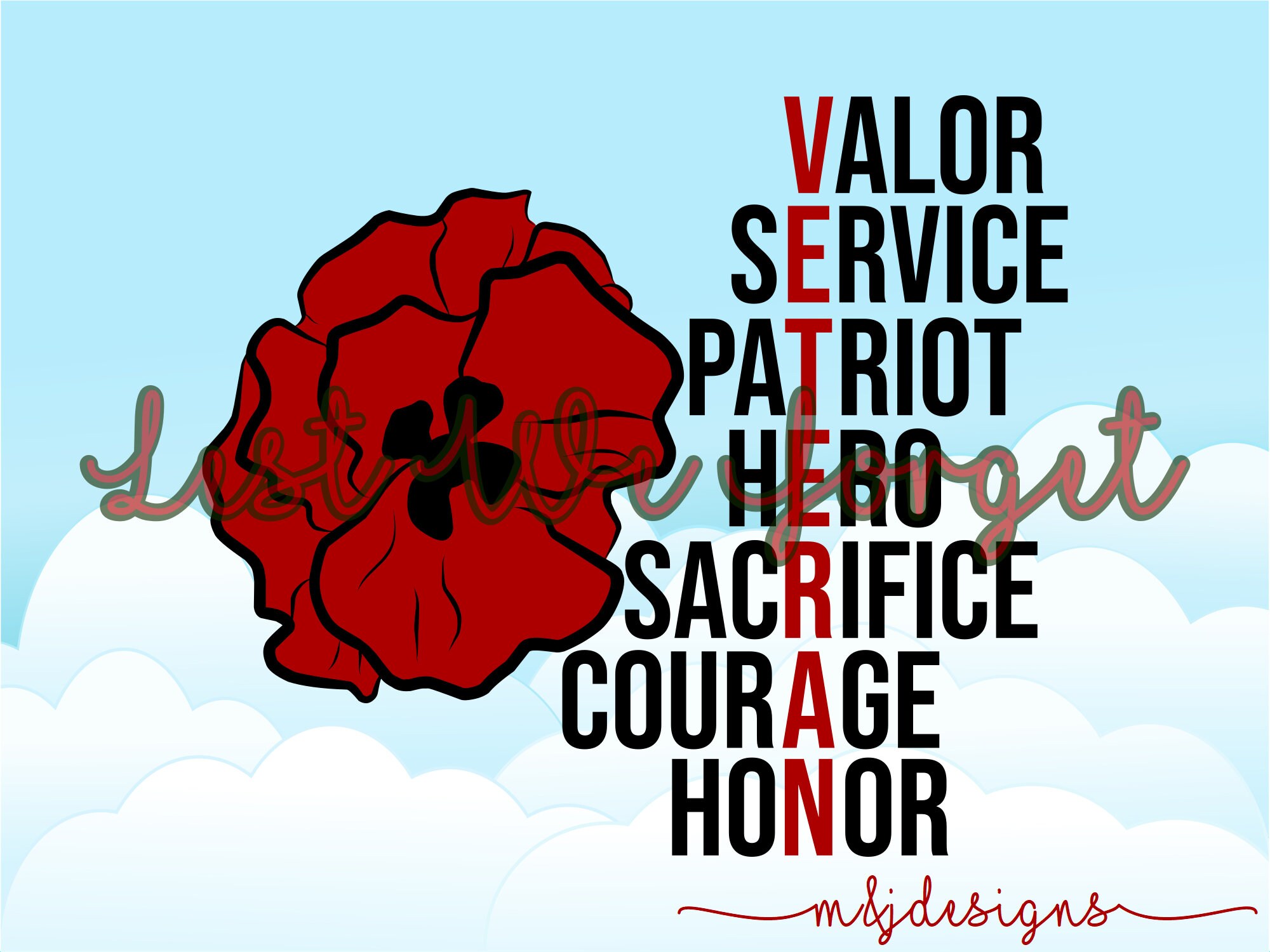 Veteran Patriot Hero Poppy Service Remembrance Day November 11 Soldier ...