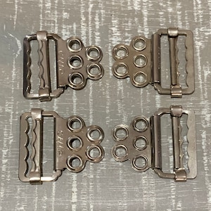 Corset Fan Lacing Slide Buckles 25 Mm - 5 Hole or 3 Hole - Etsy