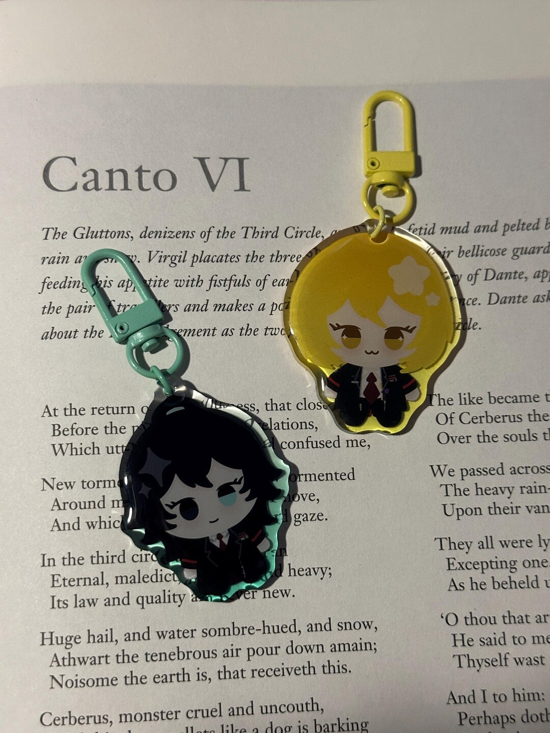 Limbus Company Keychains: Don Quixote and Hong Lu [b-grade] - Etsy Canada