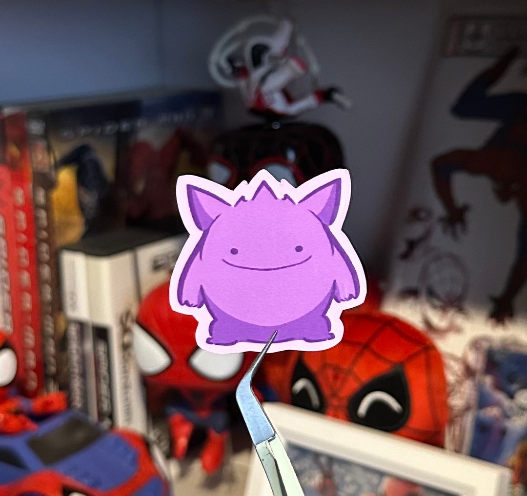 Ditto Gengar Sticker - Etsy