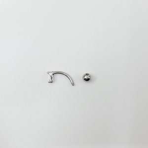 16G* Baguette Rectangular Minimalist ROOK Cartilage Piercing/ Top ...