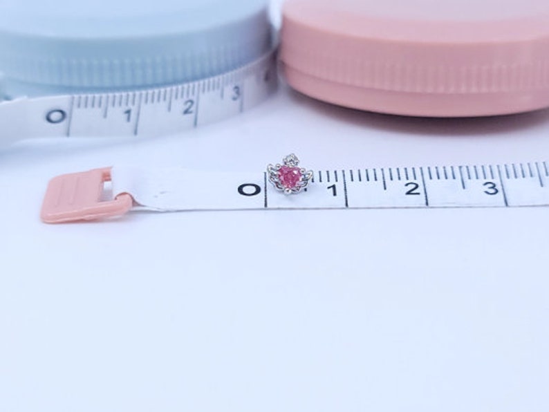 Heart Wing Cartilage Piercing: Surgical Steel Bar (16G/20G) - Etsy