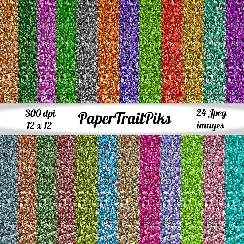 Glitter Sparkle Digital Paper Backgrounds Scrapbook Wallpaper Designs ...