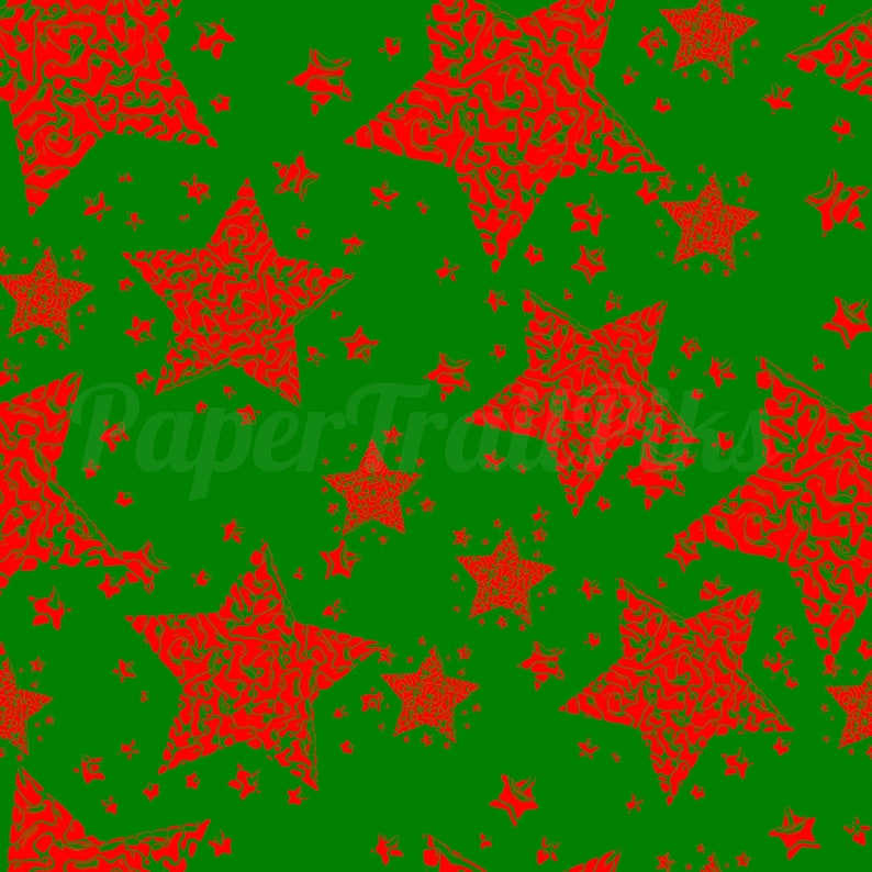 Stars Digital Paper Downloads Seamless Background Starry - Etsy