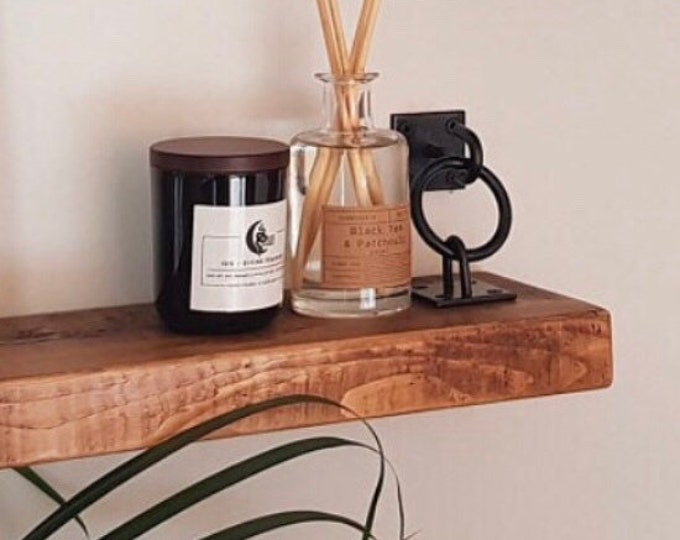 Set of 2 Unique Floating Industrial Shelving Brackets - Etsy UK