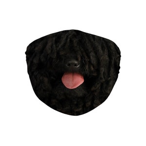 Puli Dog Mouth Face Mask With Filter Pocket Self Adhesive Nose | Etsy