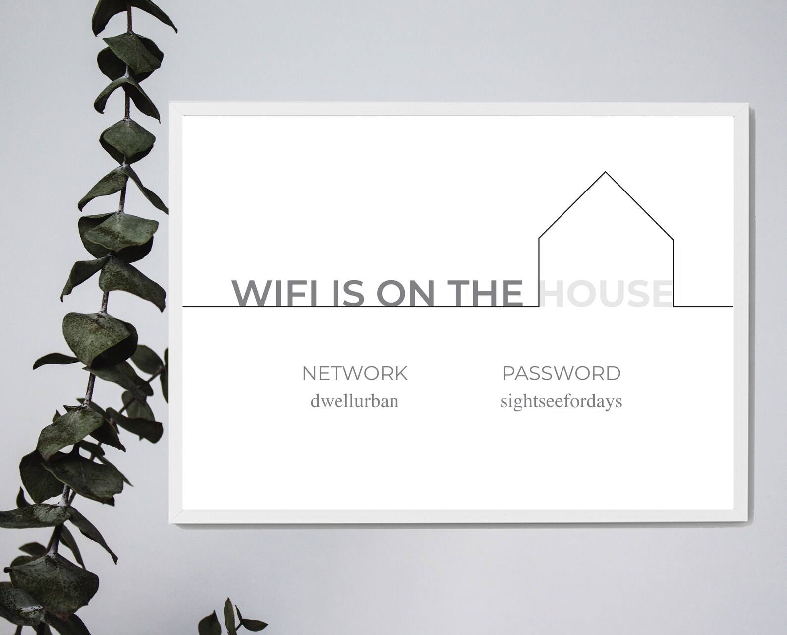 Airbnb Printables Vacation Rental Airbnb Decor House Welcome Sign VRBO ...