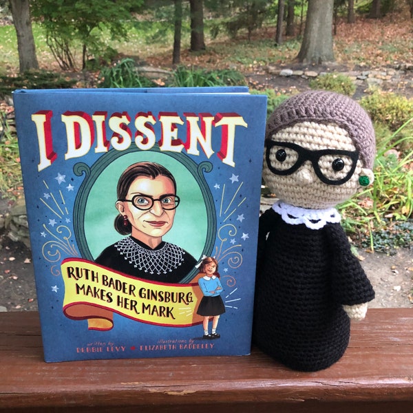 Ruth Bader Ginsburg Doll - Etsy