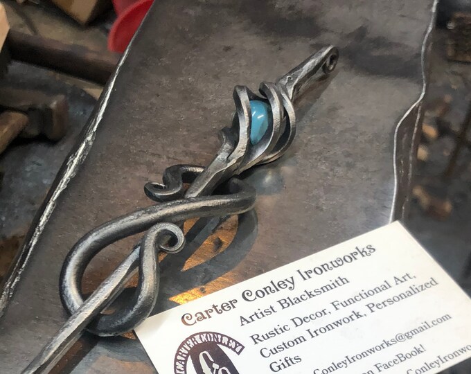 Forged Hair Pin - Etsy