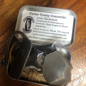 Hand Forged Flint Striker Fire Steel Blacksmith Made Ohio Made High ...