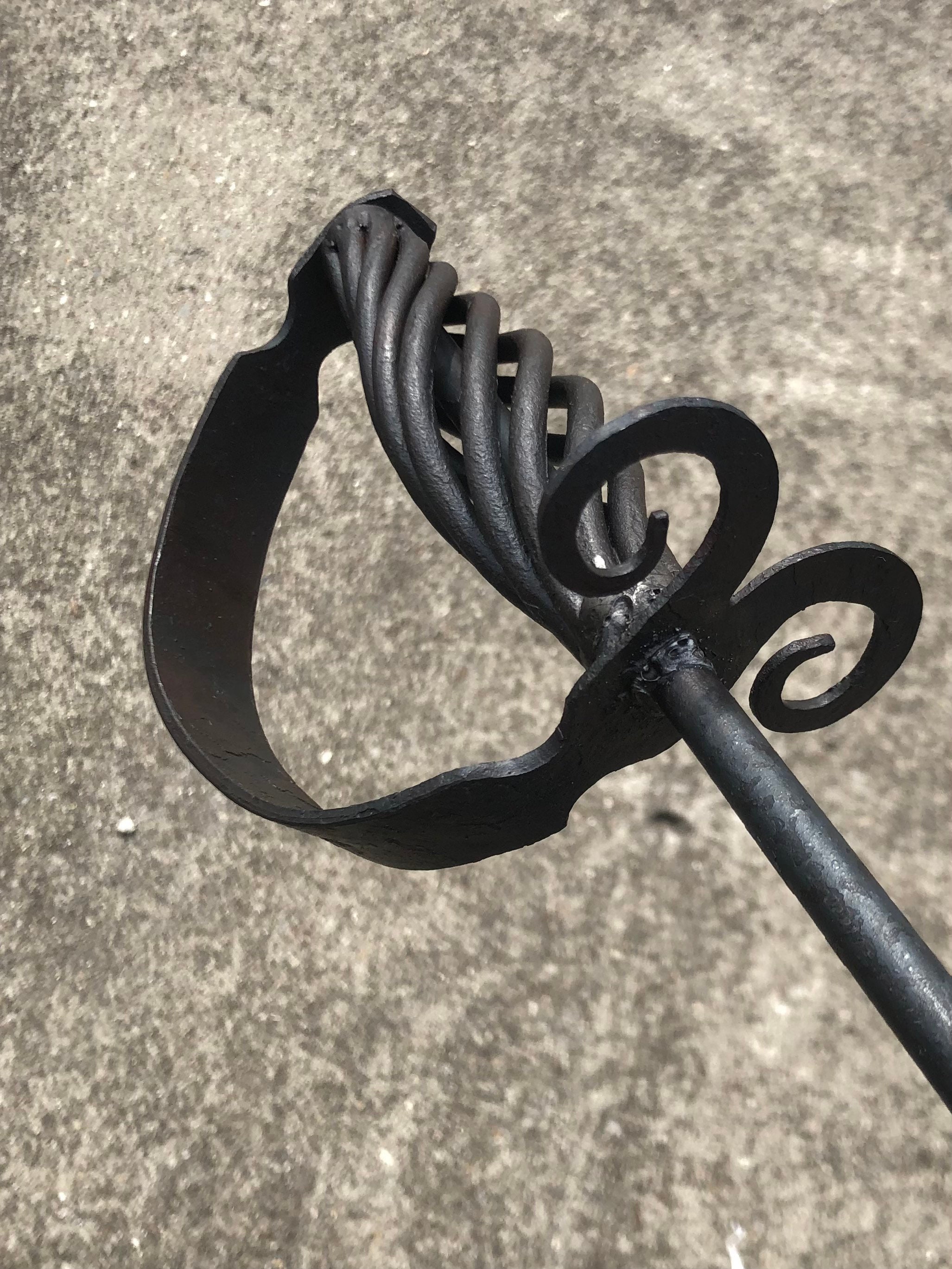 Fire Poker Sword Hand Forged Poker Pirate Sword Cutlass Rapier ...