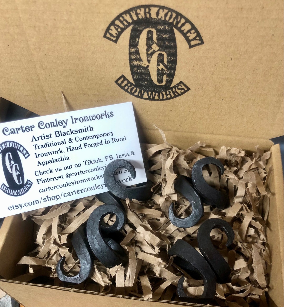Hand Forged Napkin Rings Blacksmith Made Ohio Made Rustic Farmhouse ...