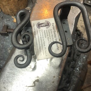 Hand Forged Music Themed Door Pulls Gate Pull Blacksmith Made Ohio Made ...