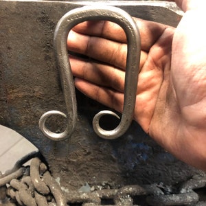 Hand Forged Music Themed Door Pulls Gate Pull Blacksmith Made Ohio Made ...