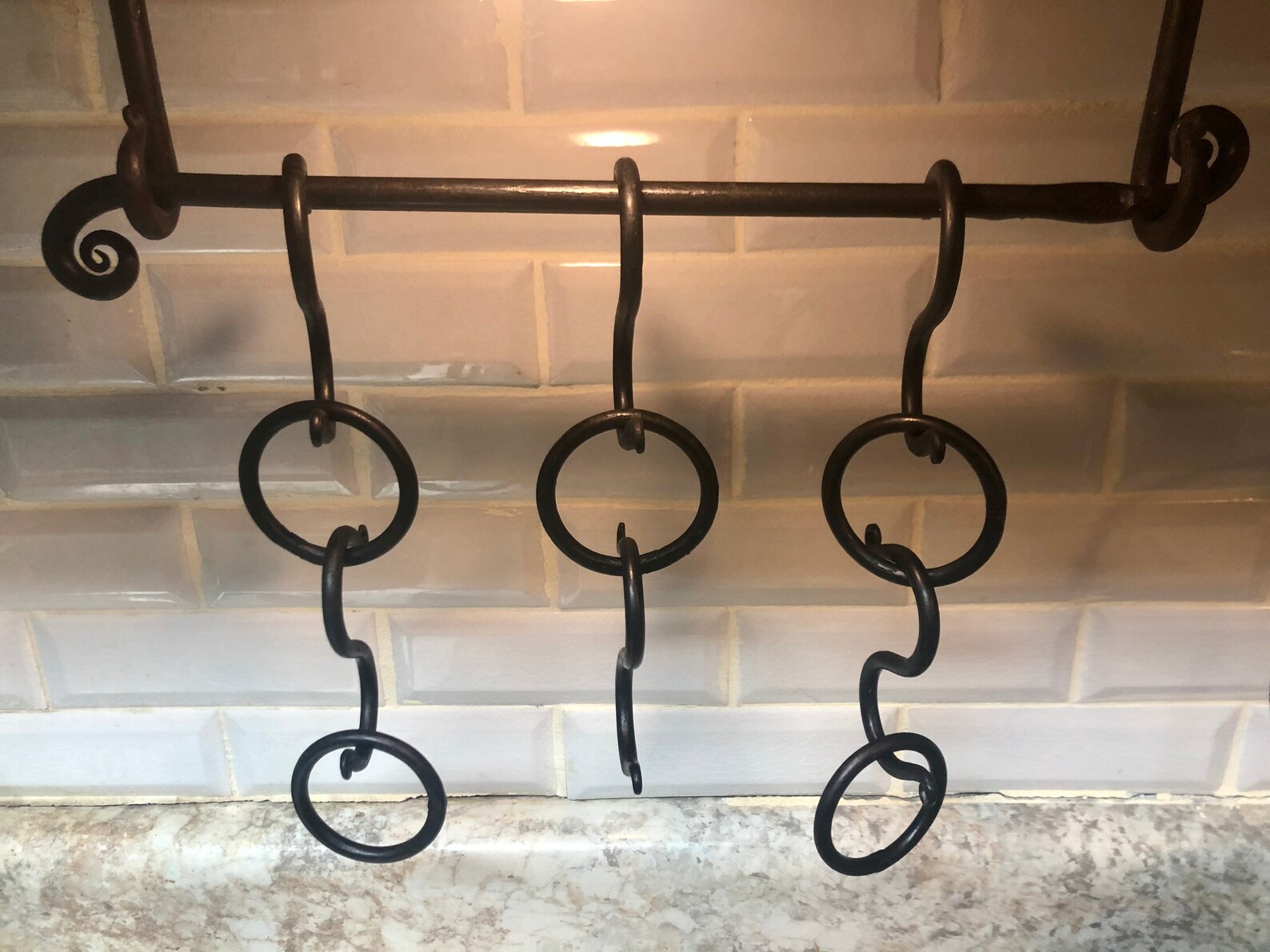 Hand Forged Rings Blacksmith Made Ohio Made Hanging Baskets S - Etsy