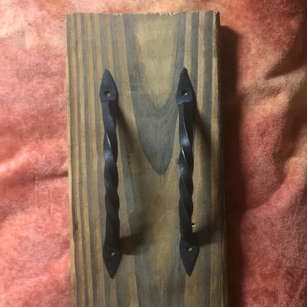 Hand Forged Cabinet Pulls - Etsy