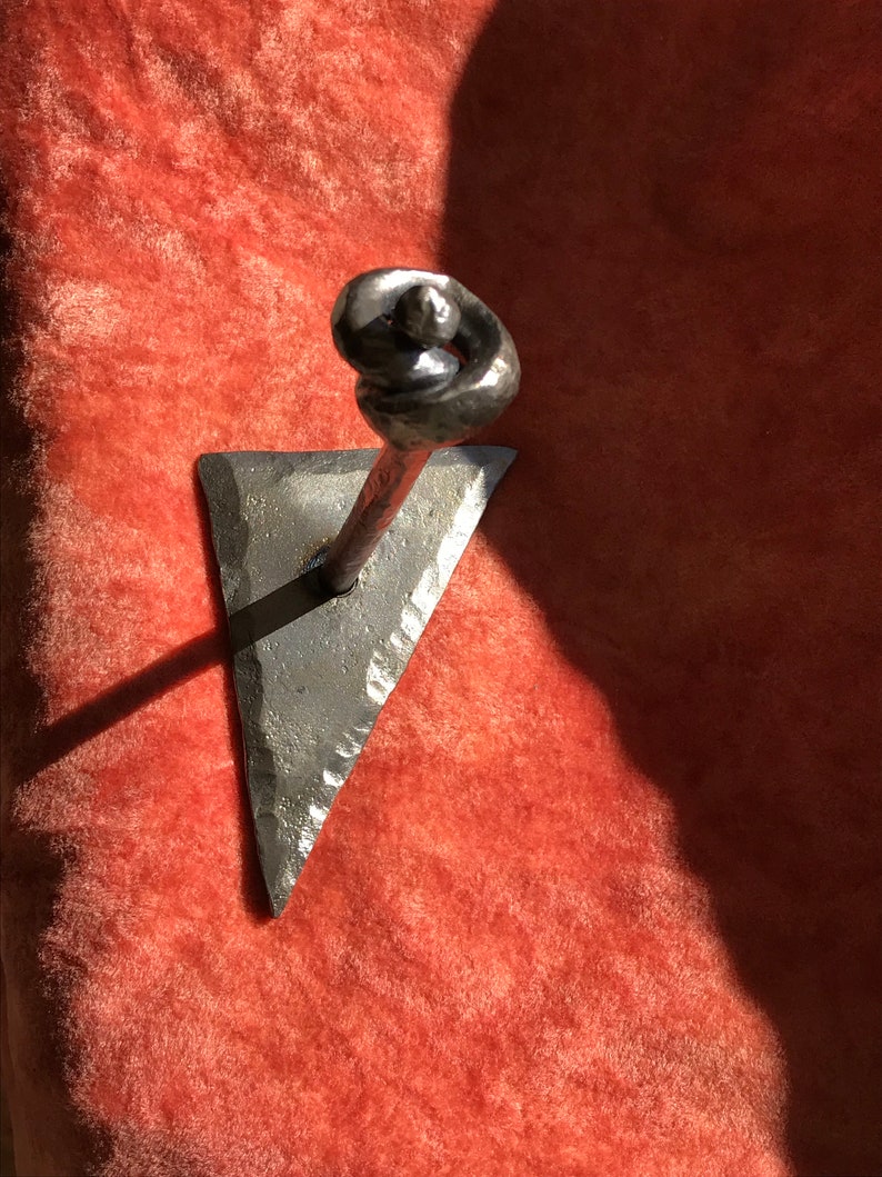 Hand Forged Knot Sculpture Wedding Knot Forever Knot Metal Art Hand ...